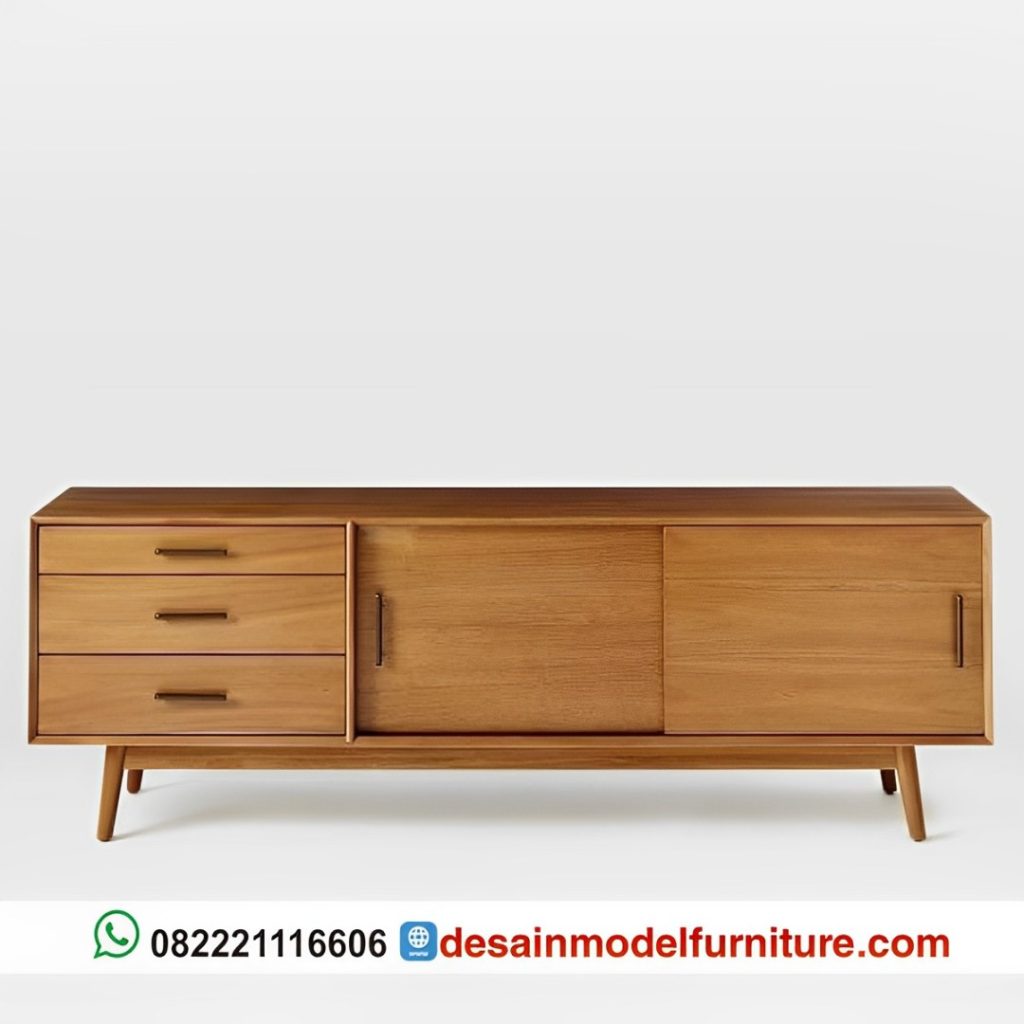 Cabinet Bufet Minimalis Serbaguna Untuk Ruang Tamu Ukuran 160 Cm Bahan ...